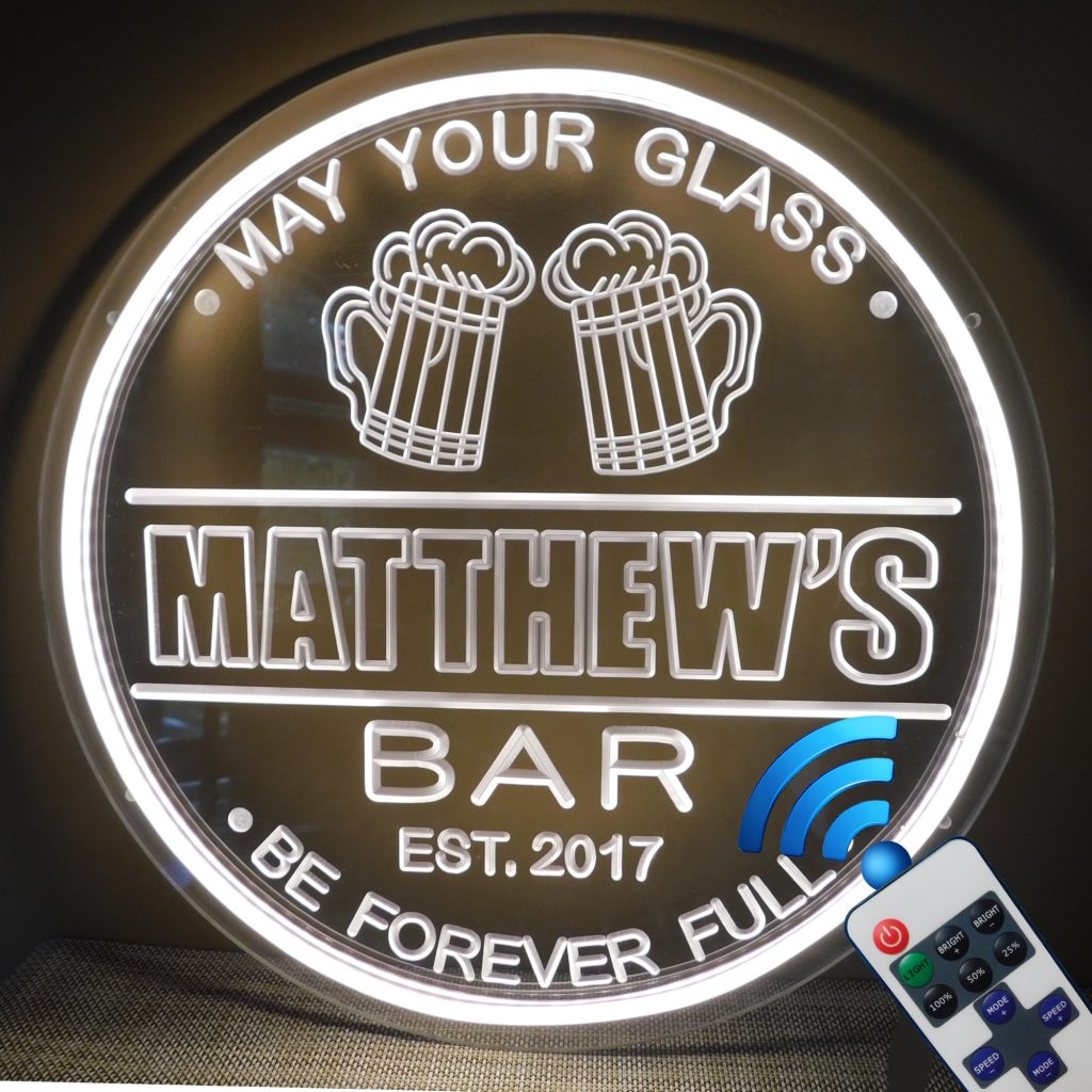 Round LED Sign – High‑Impact Branding Display | MigrationPOS